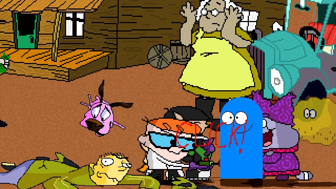 Mugen Request #122 Courage, Ed, Dexter & Blossom vs Bloo, Chowder ...