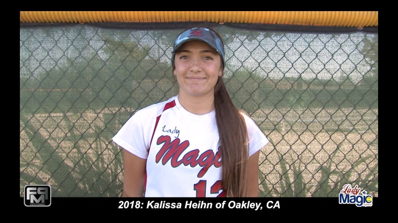 2018 Kalissa Heihn Shortstop, Third Base and Second Base Softball ...