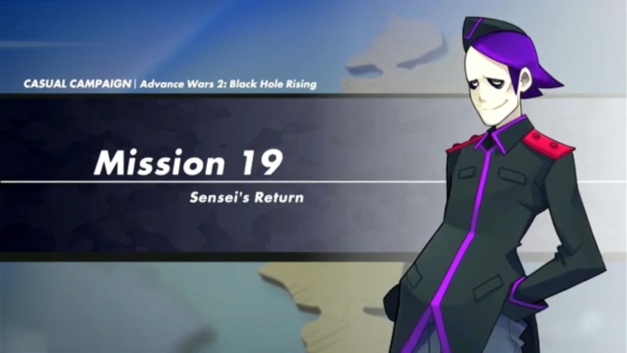 Mission 19 : Sensei's Return - Advance Wars 2 Black Hole Rising ...