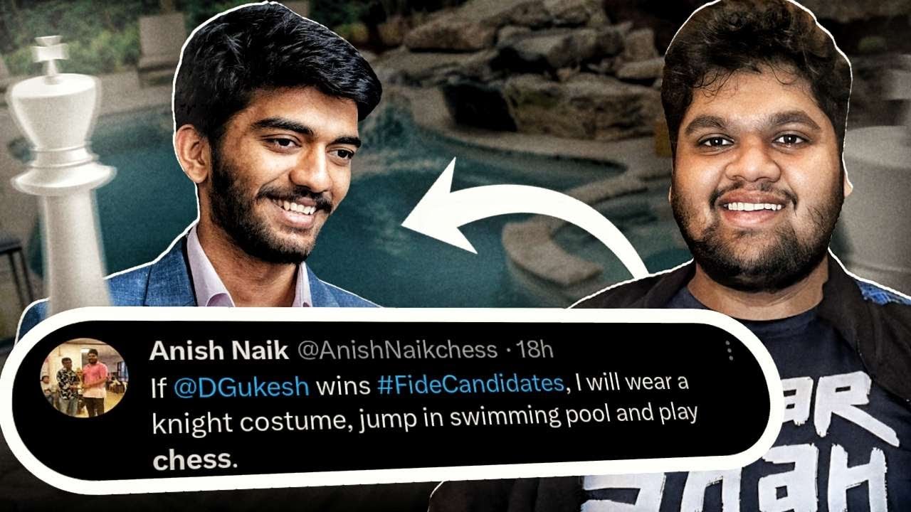 Playing Chess in Swimming Pool Wearing Ghoda Mask #chess #samaytreaty # ...