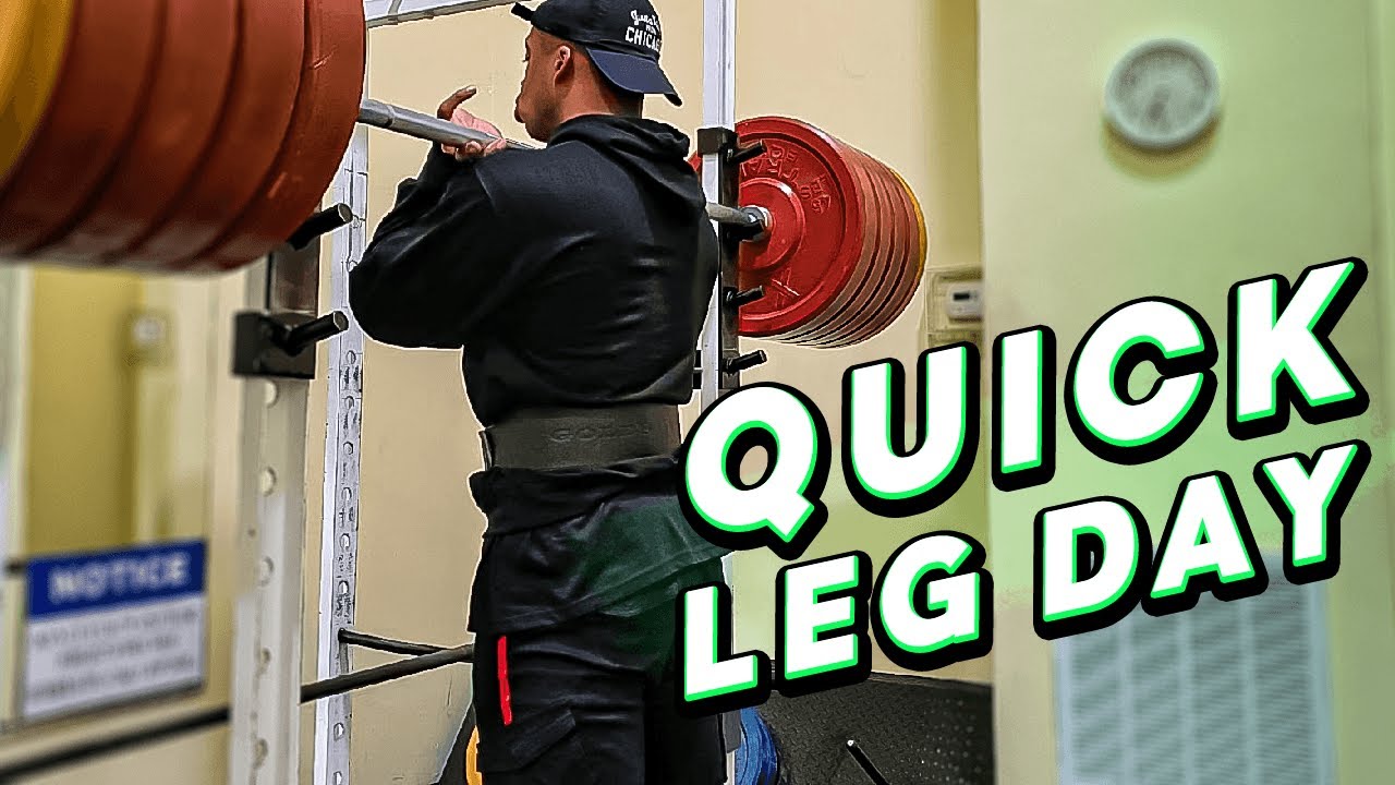 HOW TO DO A QUICK LEG WORKOUT II | 30 MINS OR LESS - YouTube