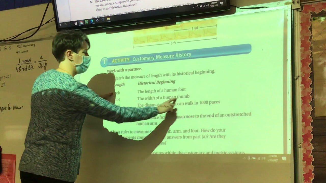Math 6 1-12-2020 L 5.7 part 1 Big Ideas Math Green book - YouTube
