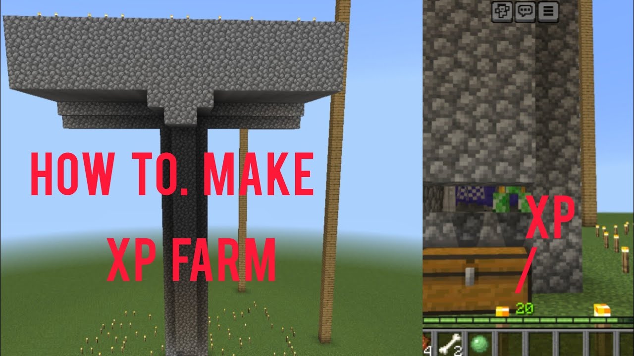 how to make XP farm??...................... - YouTube