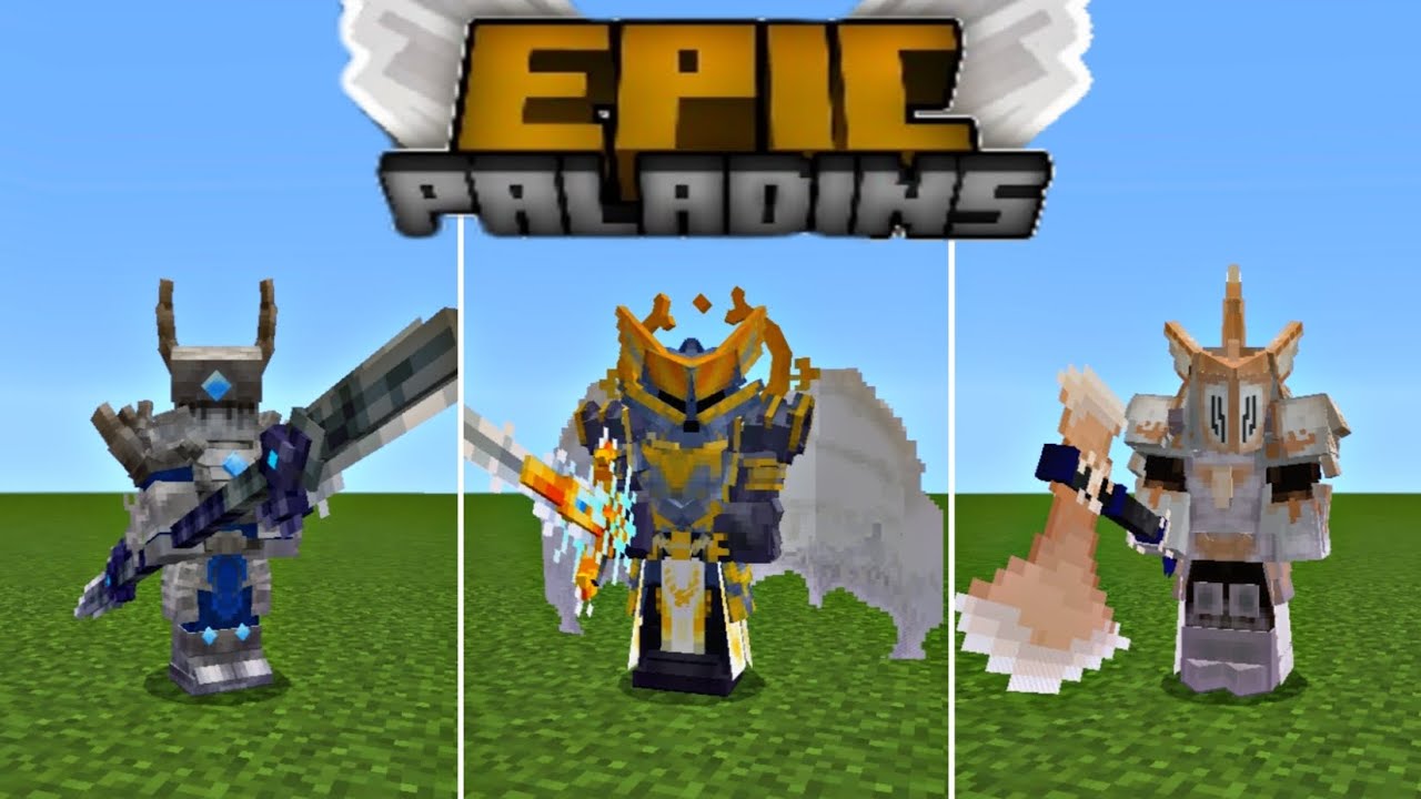 Minecraft: Epic Paladins [Mod/Addon] - YouTube