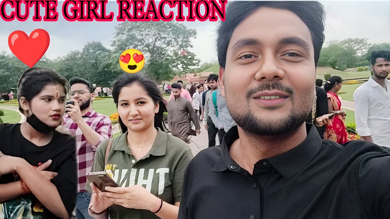 Cute Girl Reaction On LOTUS TEMPLE #cute #reaction - YouTube