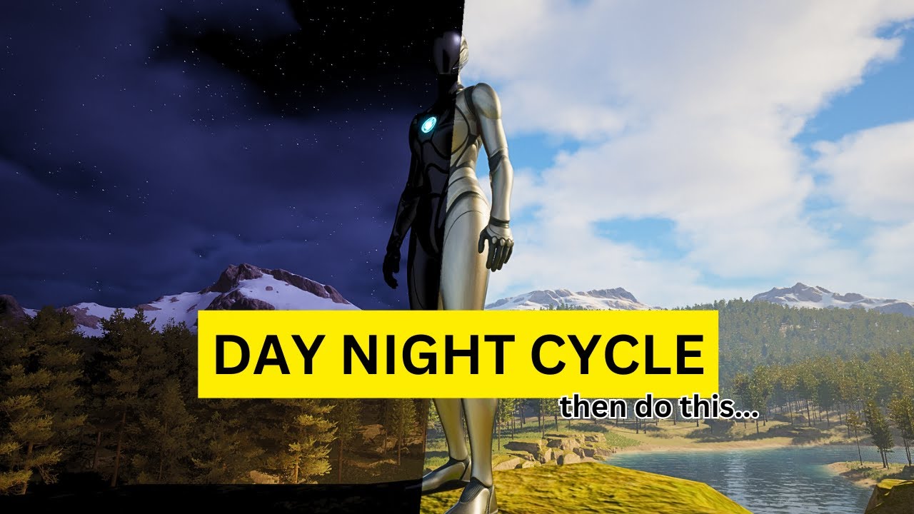Easiest Method To Make A Day Night Cycle UE5.5 - YouTube