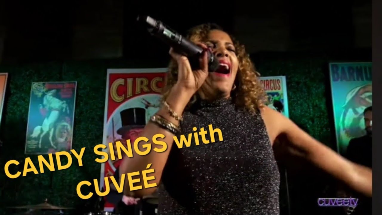 Candy sings with Cuvee - "I Wanna Dance with Somebody" - YouTube