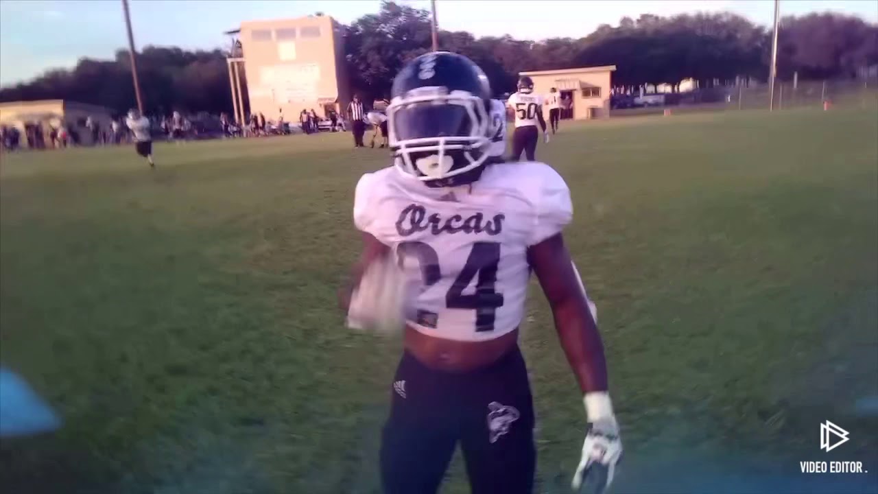Football Helmet Cam- Special Teams Players View - YouTube