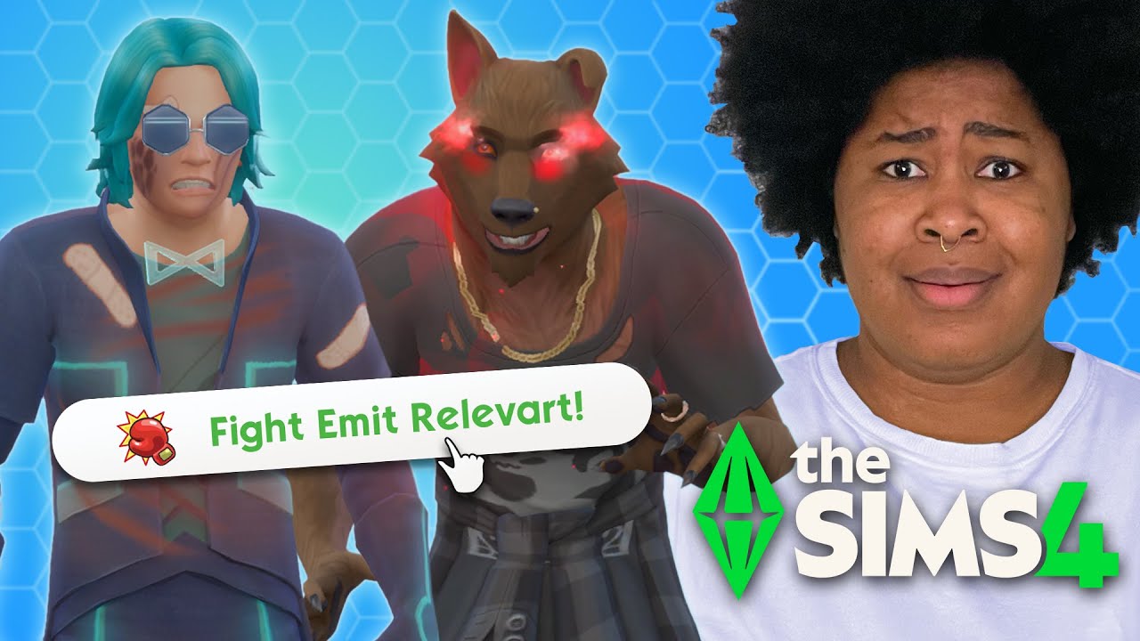 Chaotic Sims 4 Gameplay | Beating up time travelers in a speedrun of ...