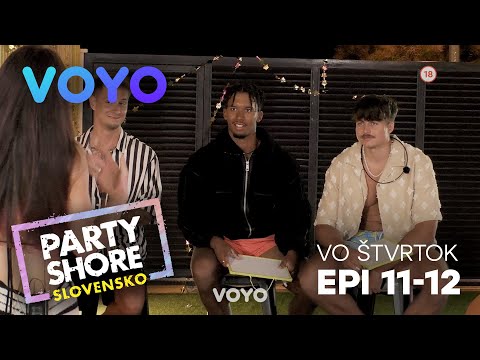 Nové časti 11 a 12 vo štvrtok 31. júla večer na Voyo | Party Shore Slovensko I.