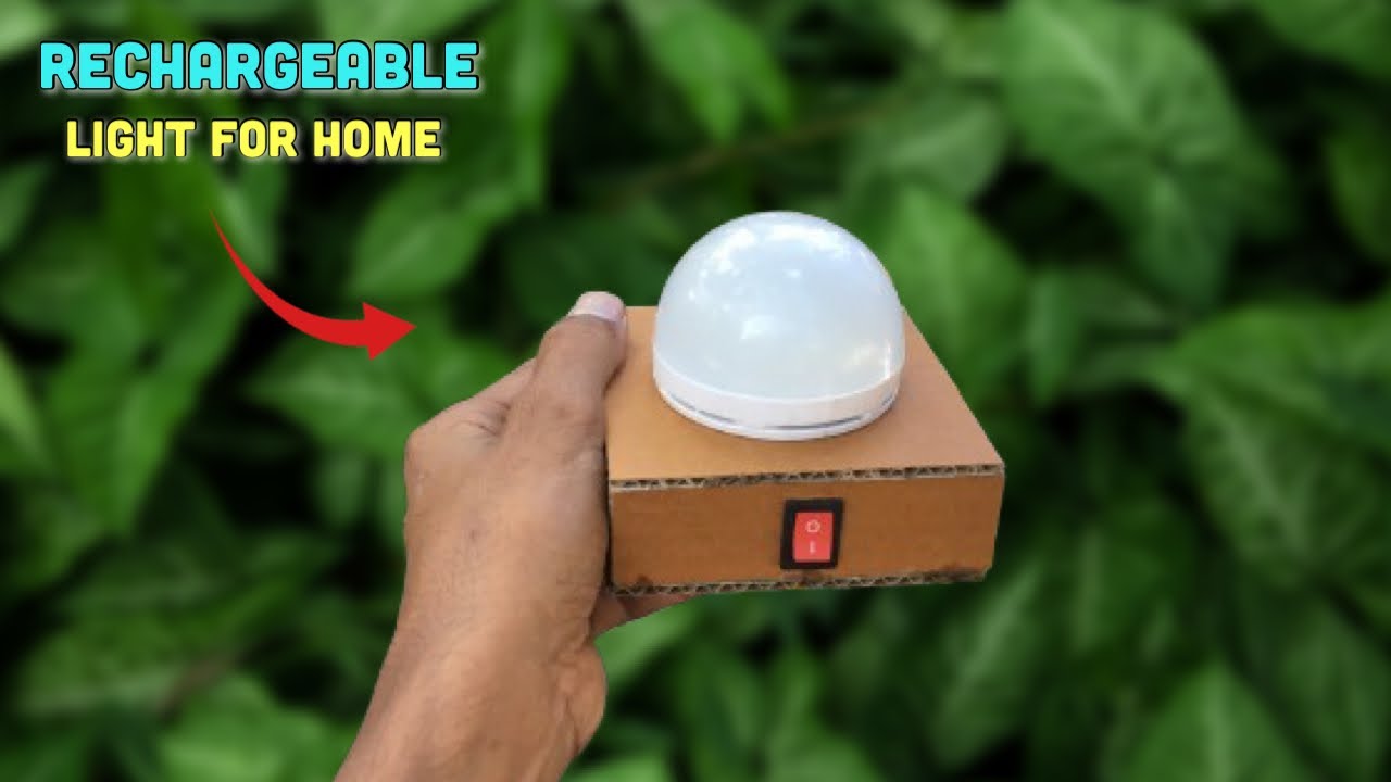 DIY Rechargeable Light: Illuminate Your Space Anytime || Day 23 - YouTube