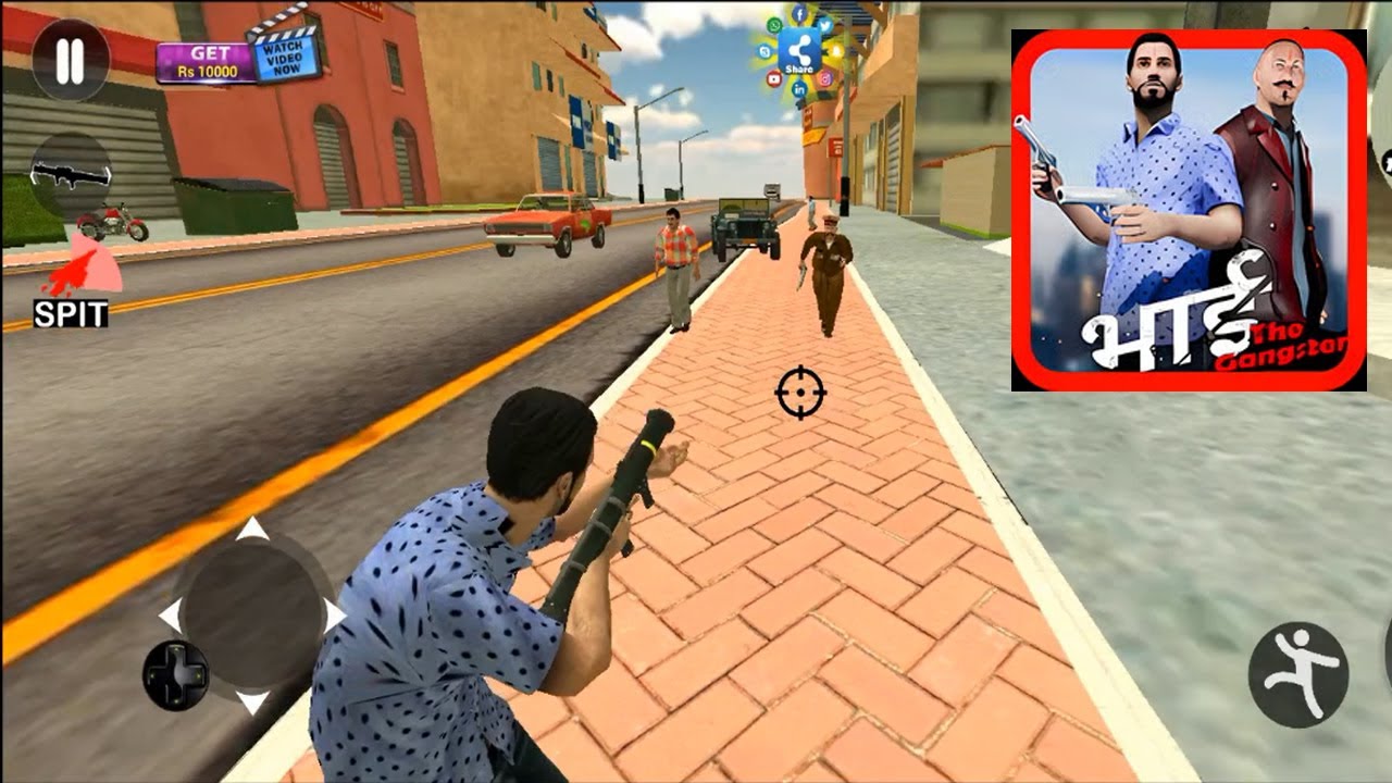 Hindi GTA Rip Off | Bhai The Gangster | Fan Made | Android Gameplay ...