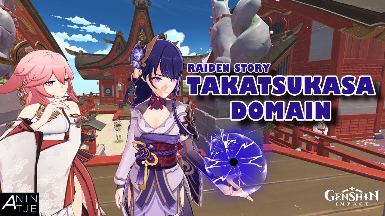 Domain Takatsukasa Clan - Raiden Ei Story Quest | Genshin Impact - YouTube