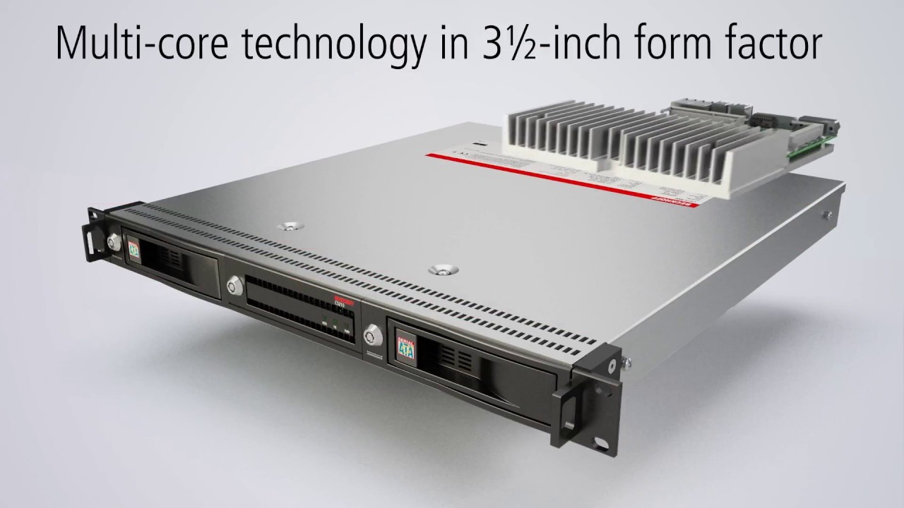 C5210 slide-in Industrial PC for 19-inch rack installation - YouTube