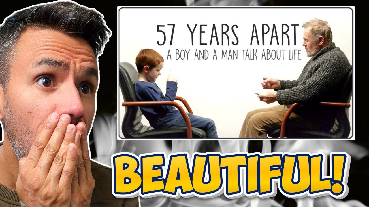 57 Years Apart - A Boy And a Man Talk About Life | REACTION - YouTube
