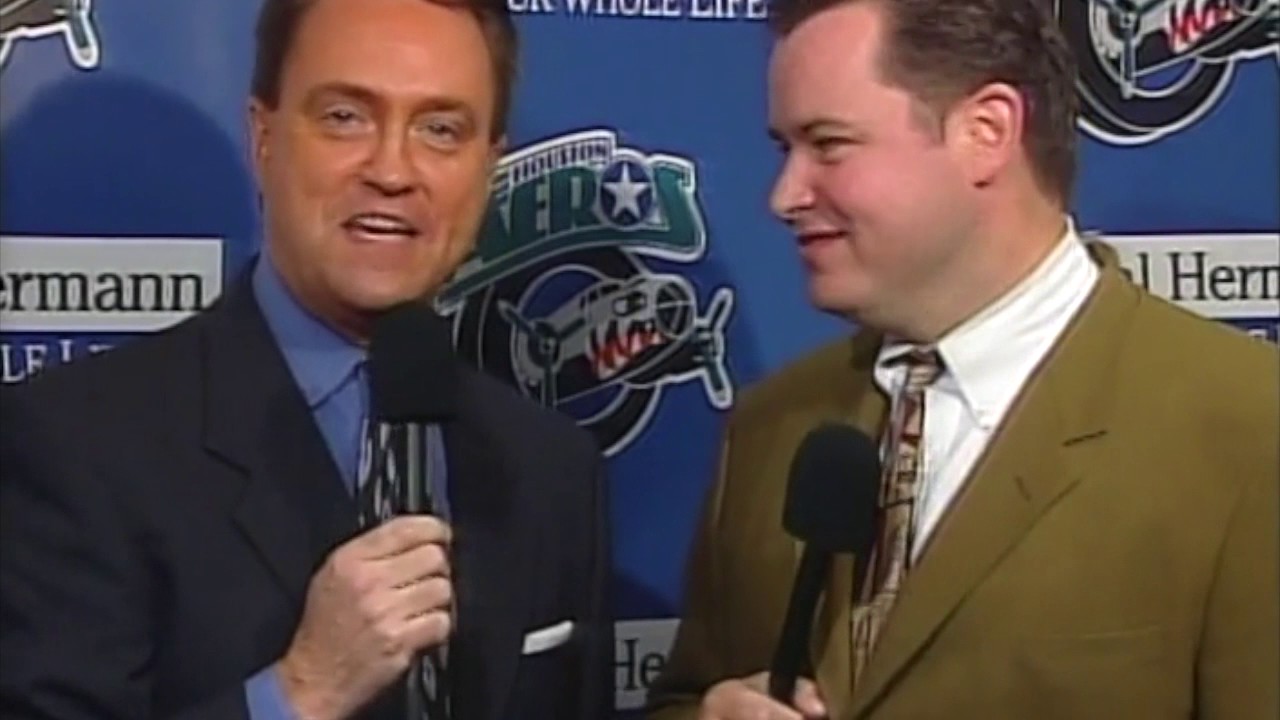 Ken Double On Camera Hockey Announcer - YouTube
