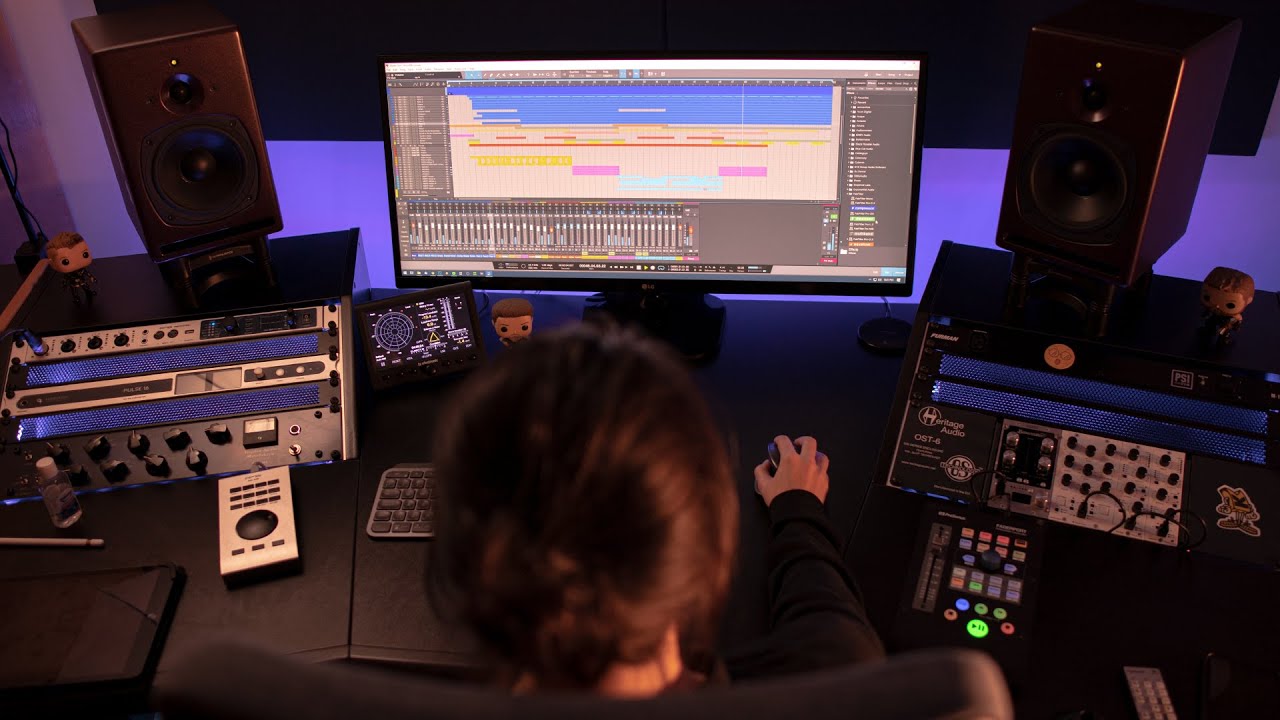 Visual Workflow = Better Mixing ( Plugin Declutter, Thumbnails, DAW Appearance ) - YouTube