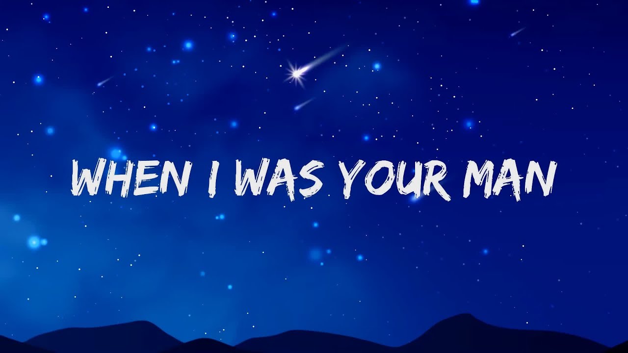 Bruno Mars - When I Was Your Man (Lyrics) - YouTube