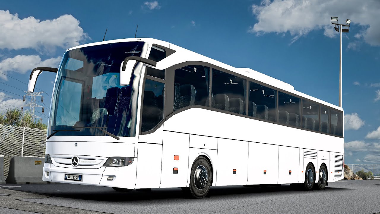 Mercedes Tourismo 17 RHD | ETS2 1.48.5 Bus mods - YouTube