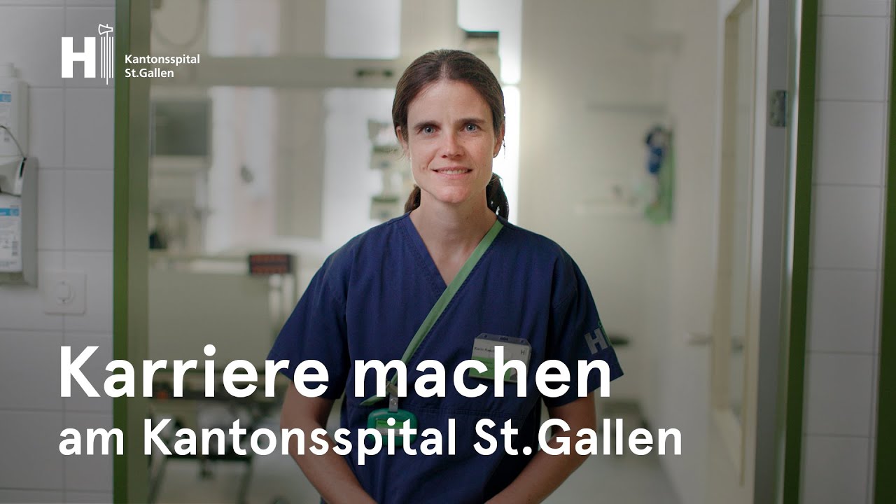 Karriere in der Pflege am Kantonsspital St.Gallen - YouTube