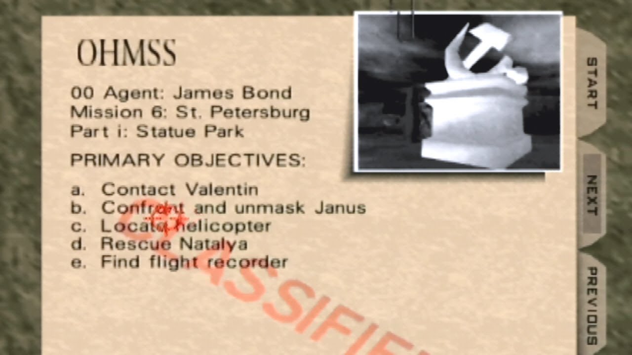 Let's Play Goldeneye 007 With Cheats [N64] Part 4- Bunker Statue - YouTube