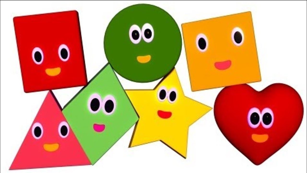 Kids Nursery Shape | Shapes Song | We are Shape | Rhymes With Lyrics ...