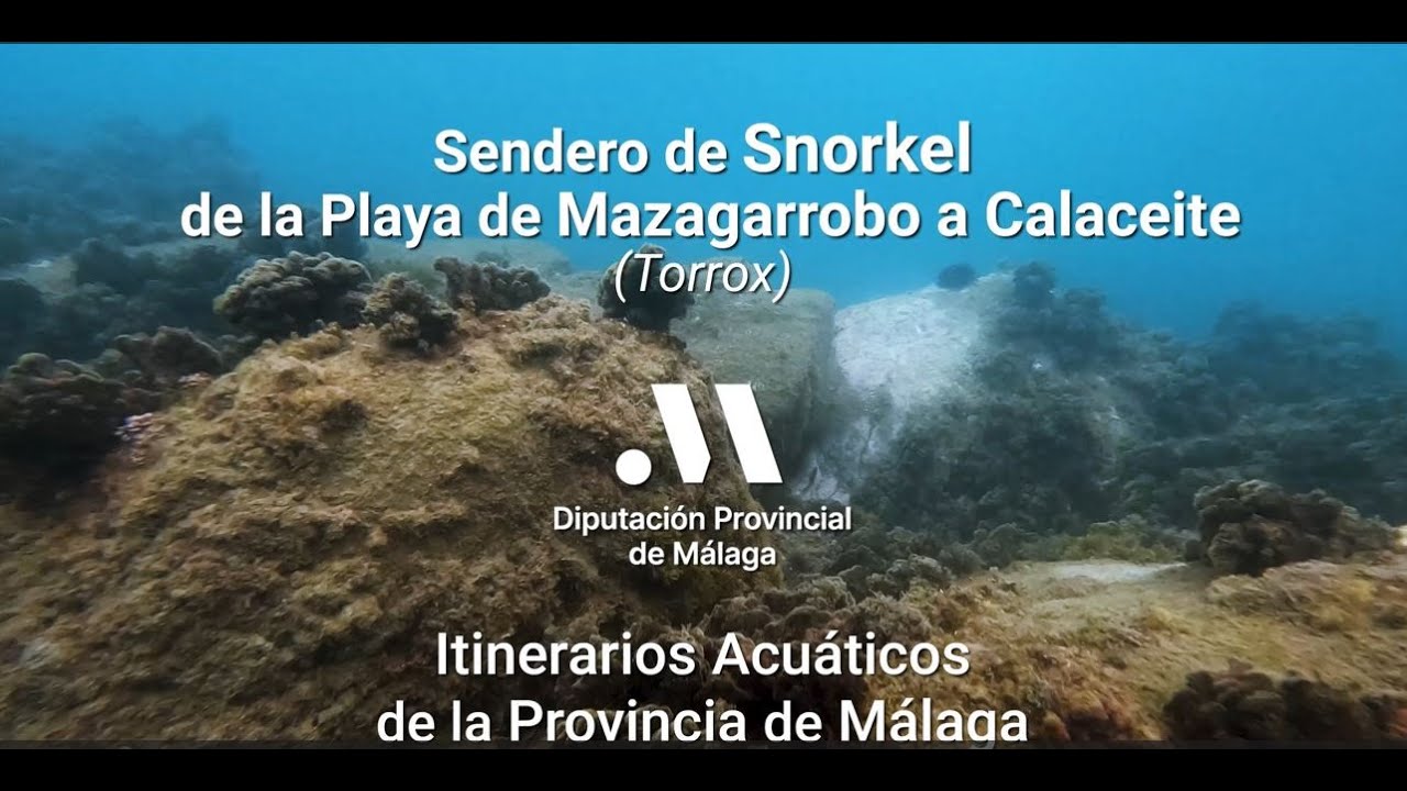Sendero de Snorkel de playa de Mazagarrobo a Calaceite (Torrox). Senda ...