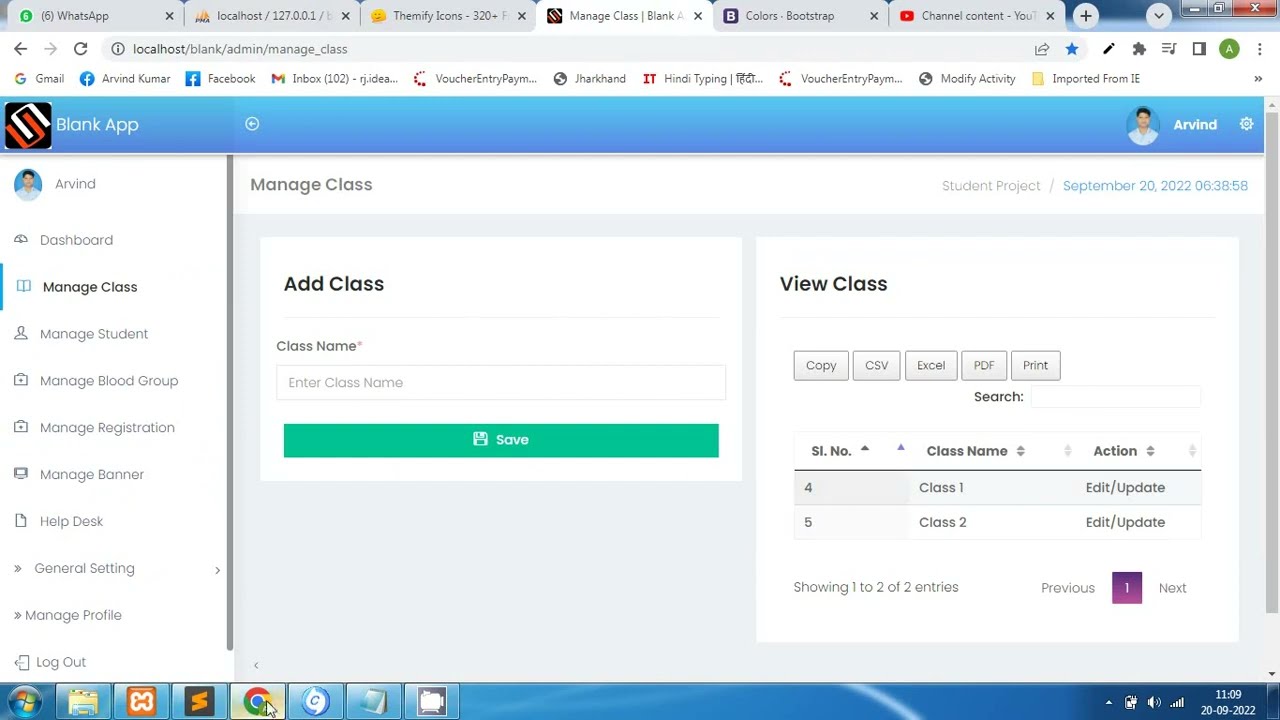 8 Select data form table and fill data in datatable - YouTube
