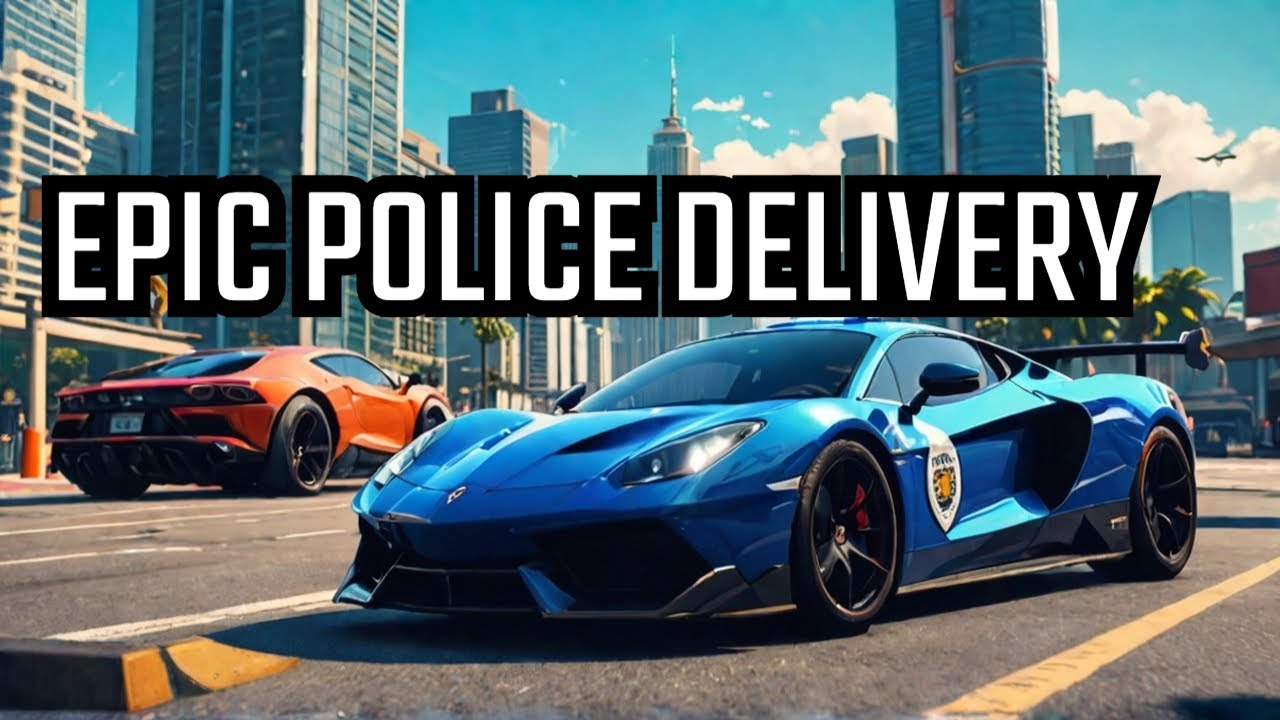Police Receive Super Car Delivery in gta v #gta #gta5 #gtaonline - YouTube