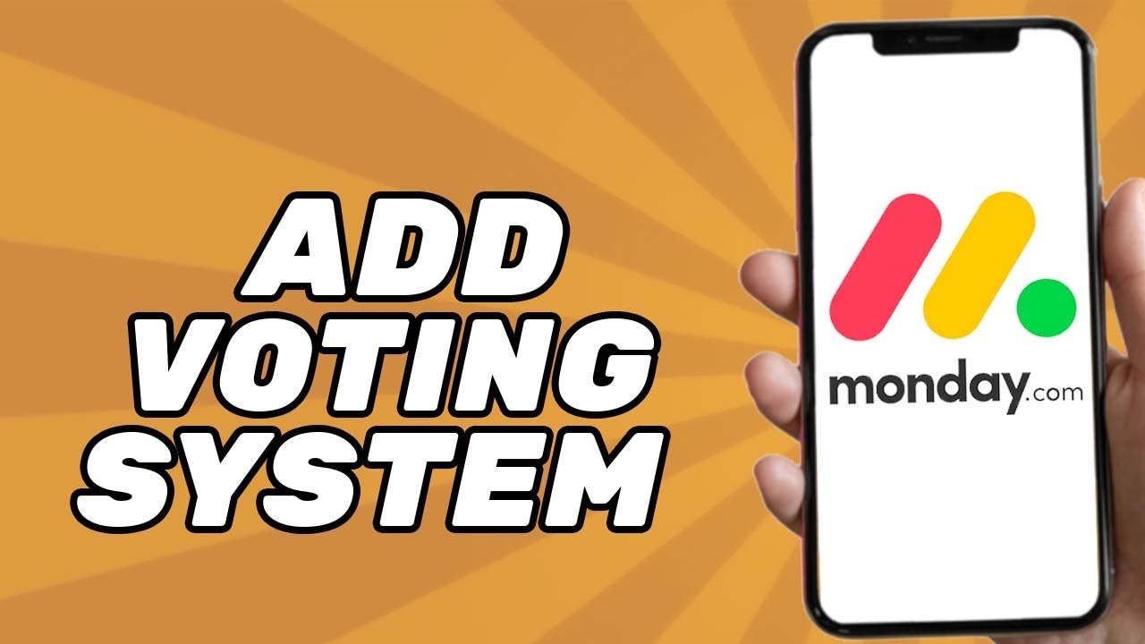 How To Add A Voting System On Monday.com (Easy!) - YouTube