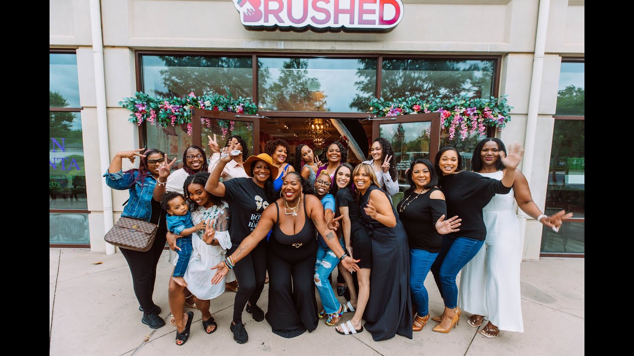 Alexandra Butler Makeup Class @brushedatl! - YouTube