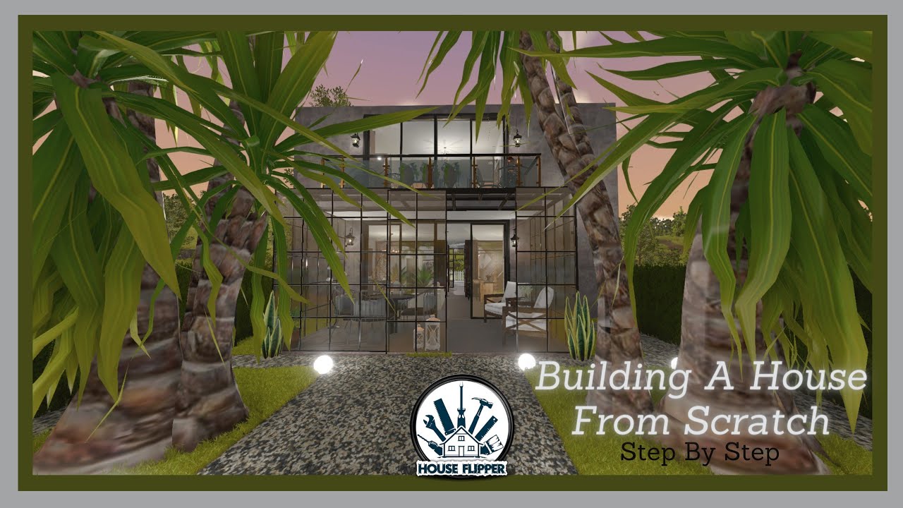 HOUSE FLIPPER|Farm DLC|Building A House From Scratch| Step By Step ...