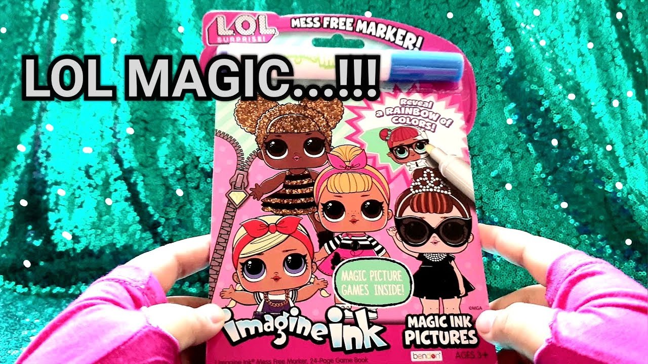 LOL SURPRISE IMAGINE INK original | rista ideanuj - YouTube