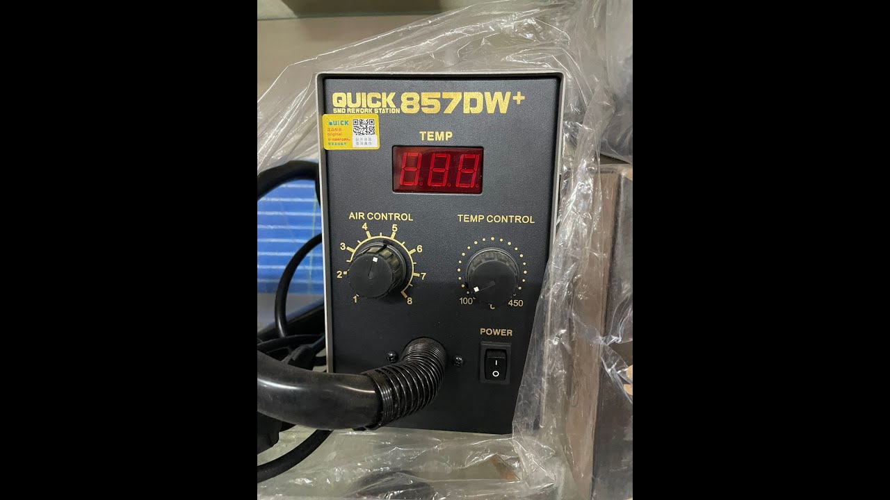 Quick 857DW+ Original smd rework station#msn#mobilesparesnagpur# - YouTube