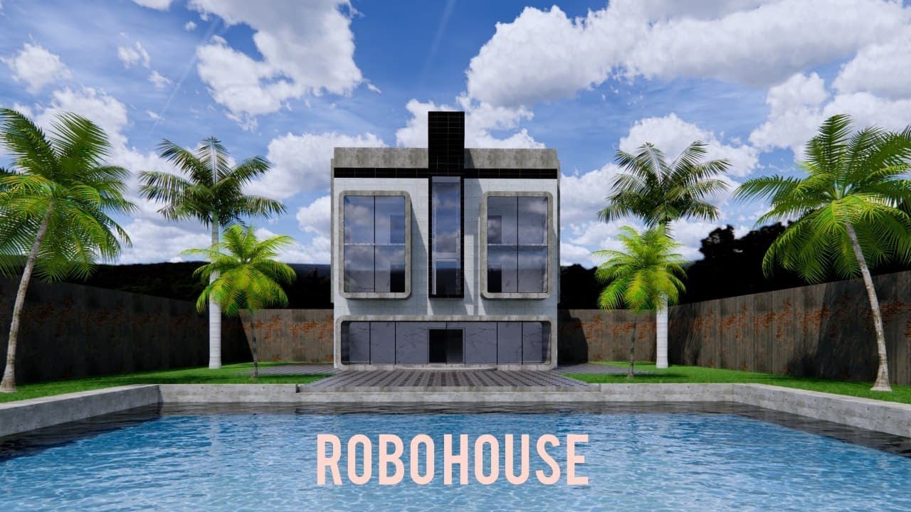 robohouse,great robot home project,ajoyib uy loyixasi - YouTube