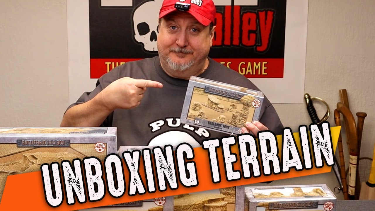 Pulp Alley -- Tabletop Terrain by Gale Force Nine - YouTube