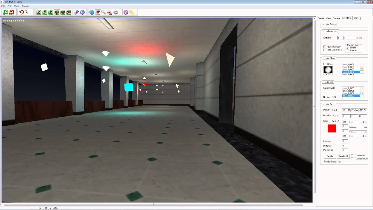 LeptonGL Level Editor for FPS - YouTube