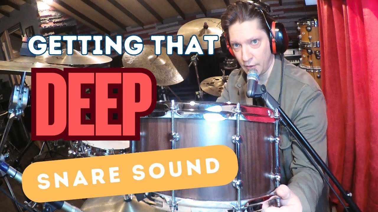 Getting That Deep Snare Sound - YouTube