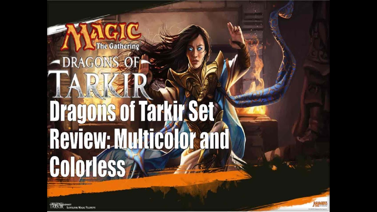 Dragons of Tarkir Set Review: Multicolor and Colorless..MTG - YouTube