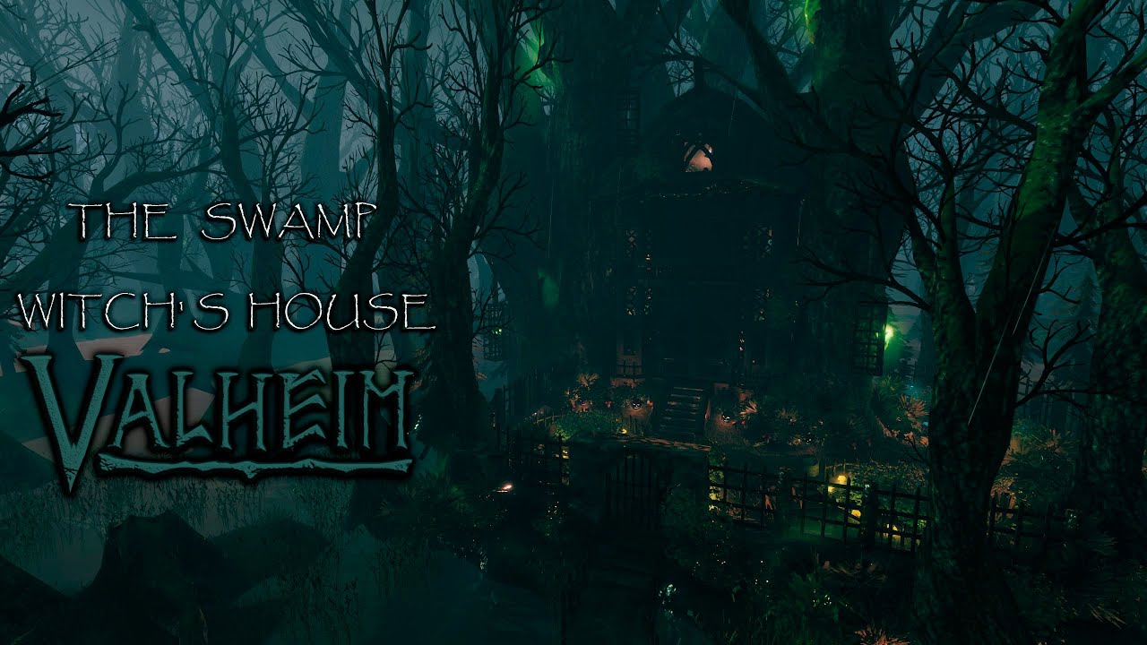 Valheim | The swamp Witch's house | Cinematic review + Ambience Music ...