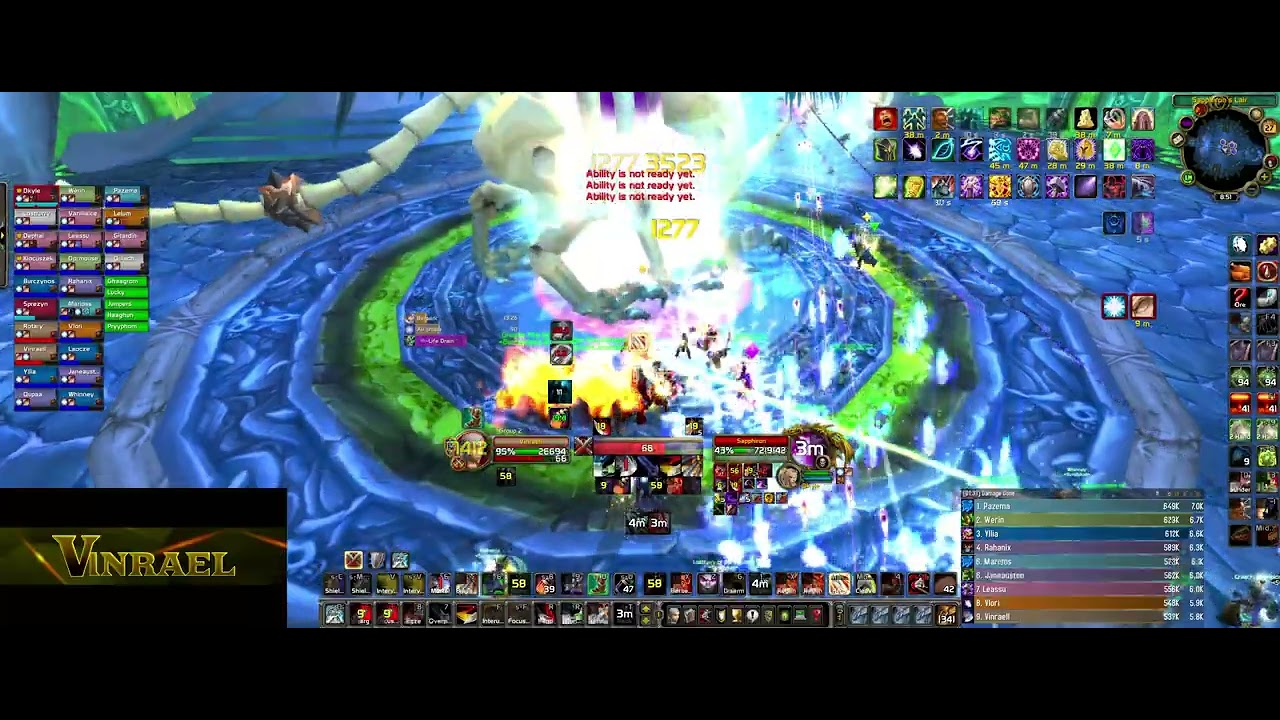 Arms Warrior Wotlk Classic | Naxx 25 - Sapphiron 99% Parse (My seven id ...