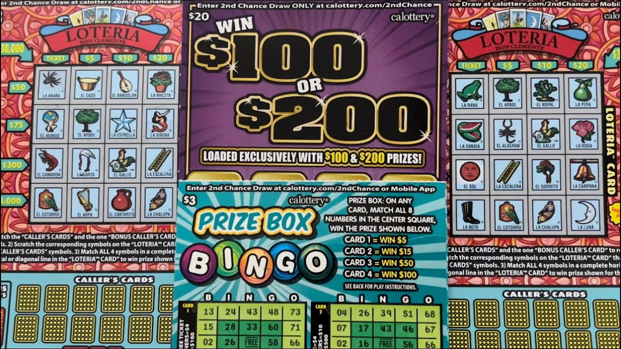 Loteria! Win $100 or $200!! Prize Box Bingo! - YouTube