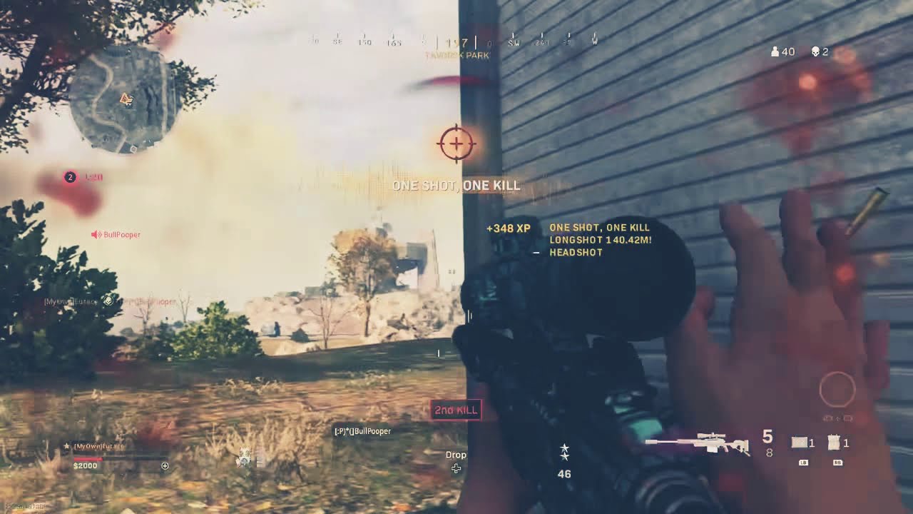 A good sniper headshot from call of duty war zone - YouTube