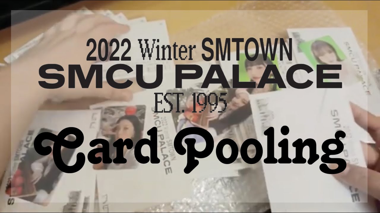SMCU SMTown Membership Version (Documentation of Card Pooling) - YouTube