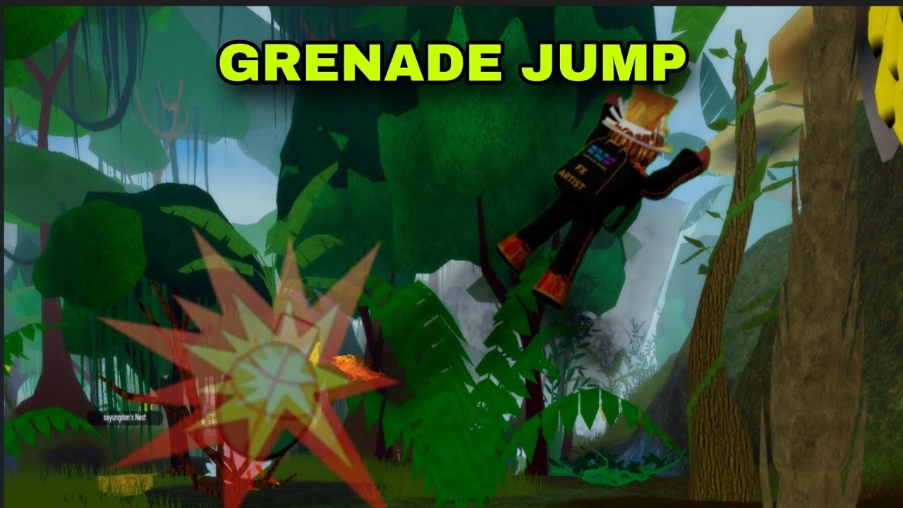 How To GRENADE JUMP!! In Roblox Rivals - YouTube