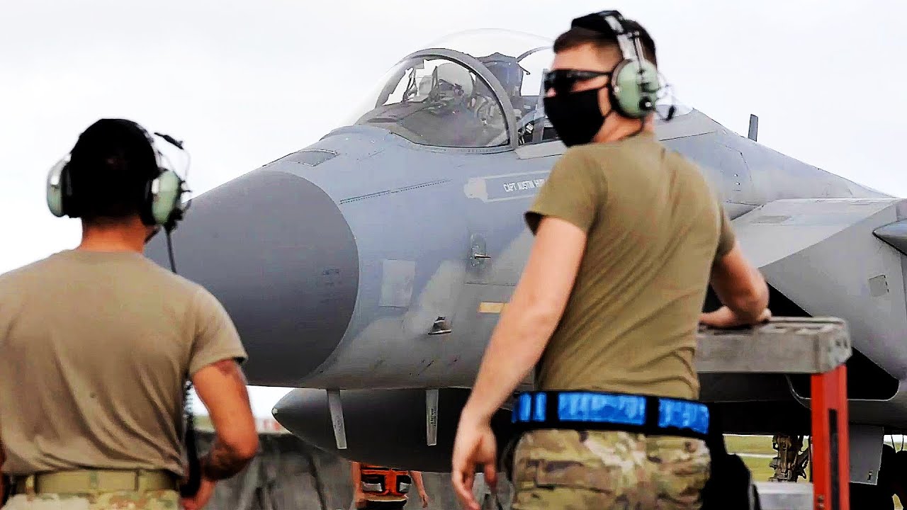 Fighter Aircraft Engine Start-ups, Prep And Launch - YouTube