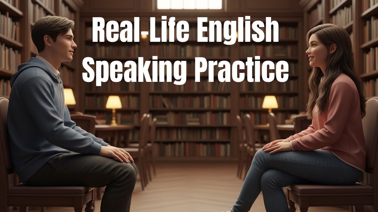 Real-Life English Speaking Practice – 16 Minute Café Conversation - YouTube