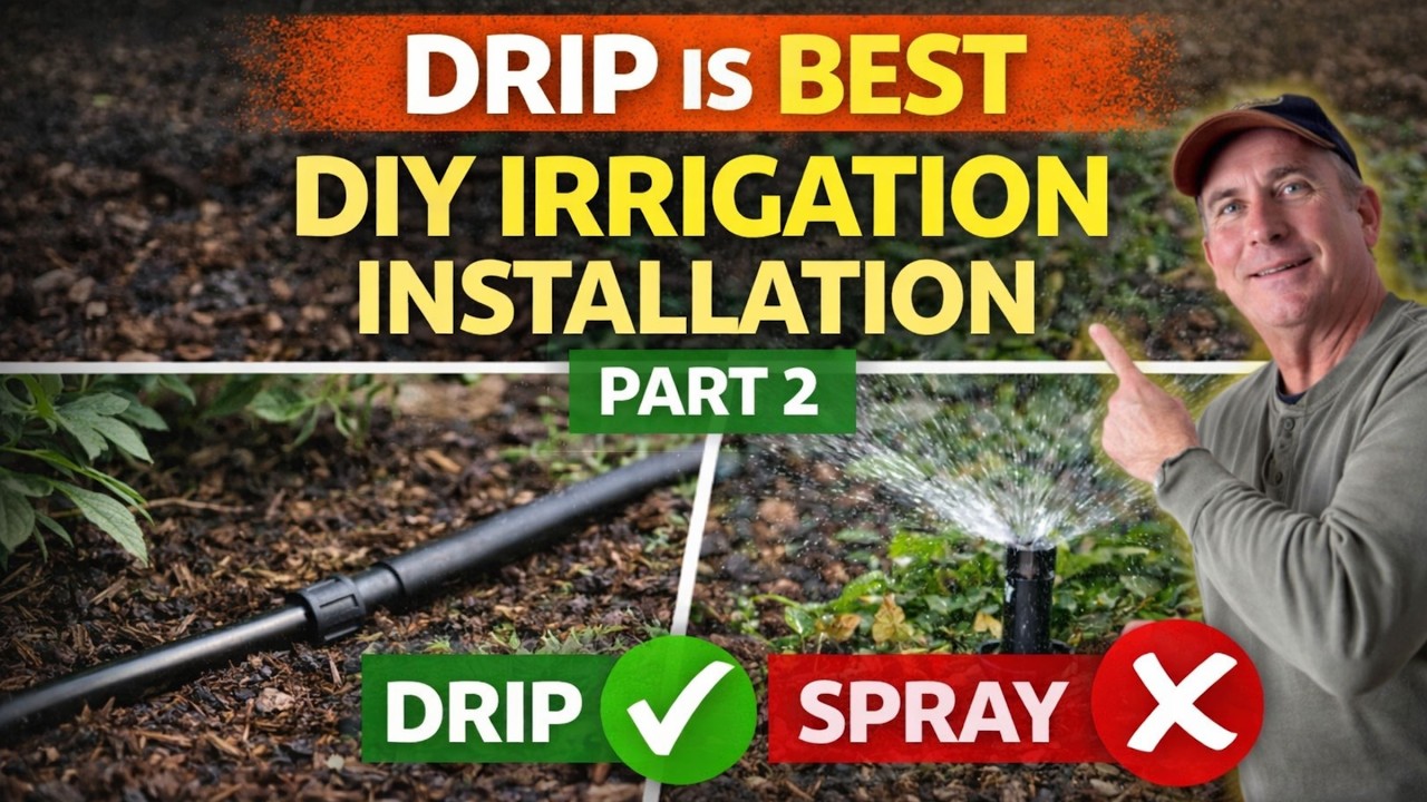 IRRIGATION INSTALLATION ABCs for SUCCESSFUL DIY INSTALL | PART 2 - YouTube