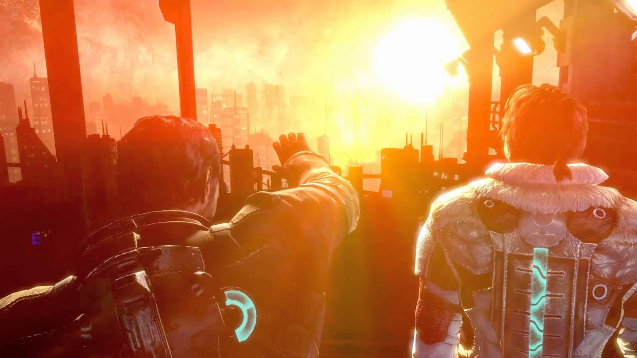 Dead Space 3 - Marker Test Lab Explodes (1080p) - YouTube