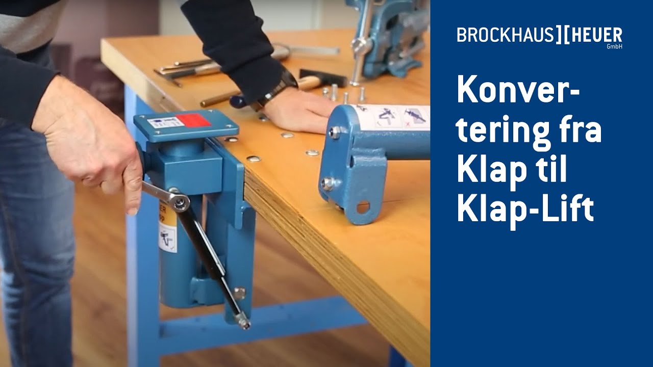 Konvertering fra Klap til Klap-Lift (DA) - YouTube